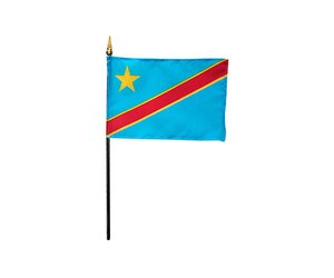 Democratic Republic of the Congo Stick Flag - Kengla Flag Co