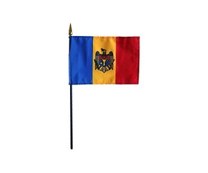 Moldova Stick Flag - Kengla Flag Co