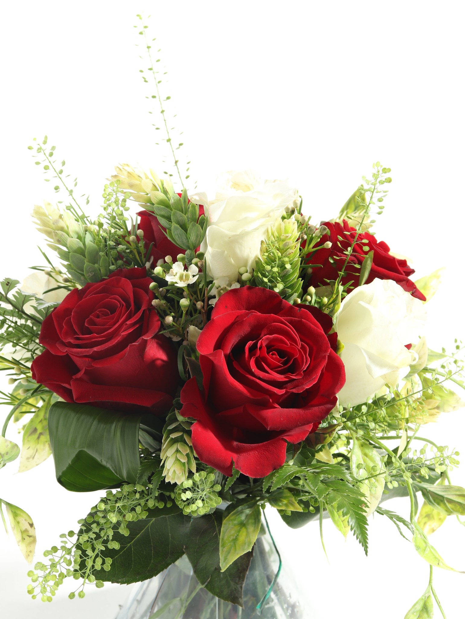 Bouquet de 7 roses - Signé Garneau