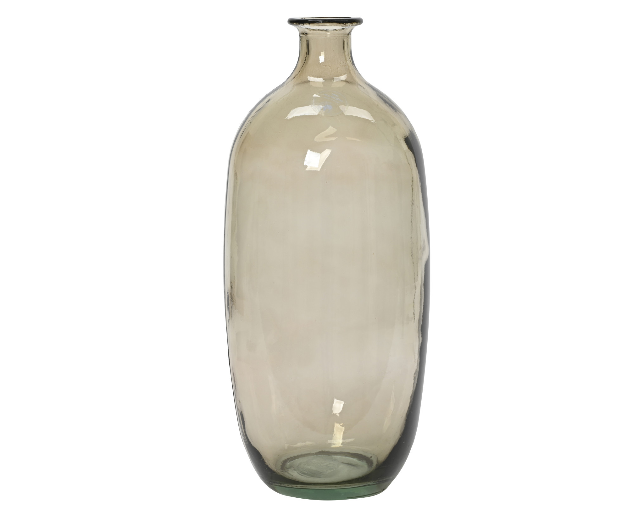 Vase en Verre Recyclé Sable | Boutique Signé Garneau - Signé Garneau