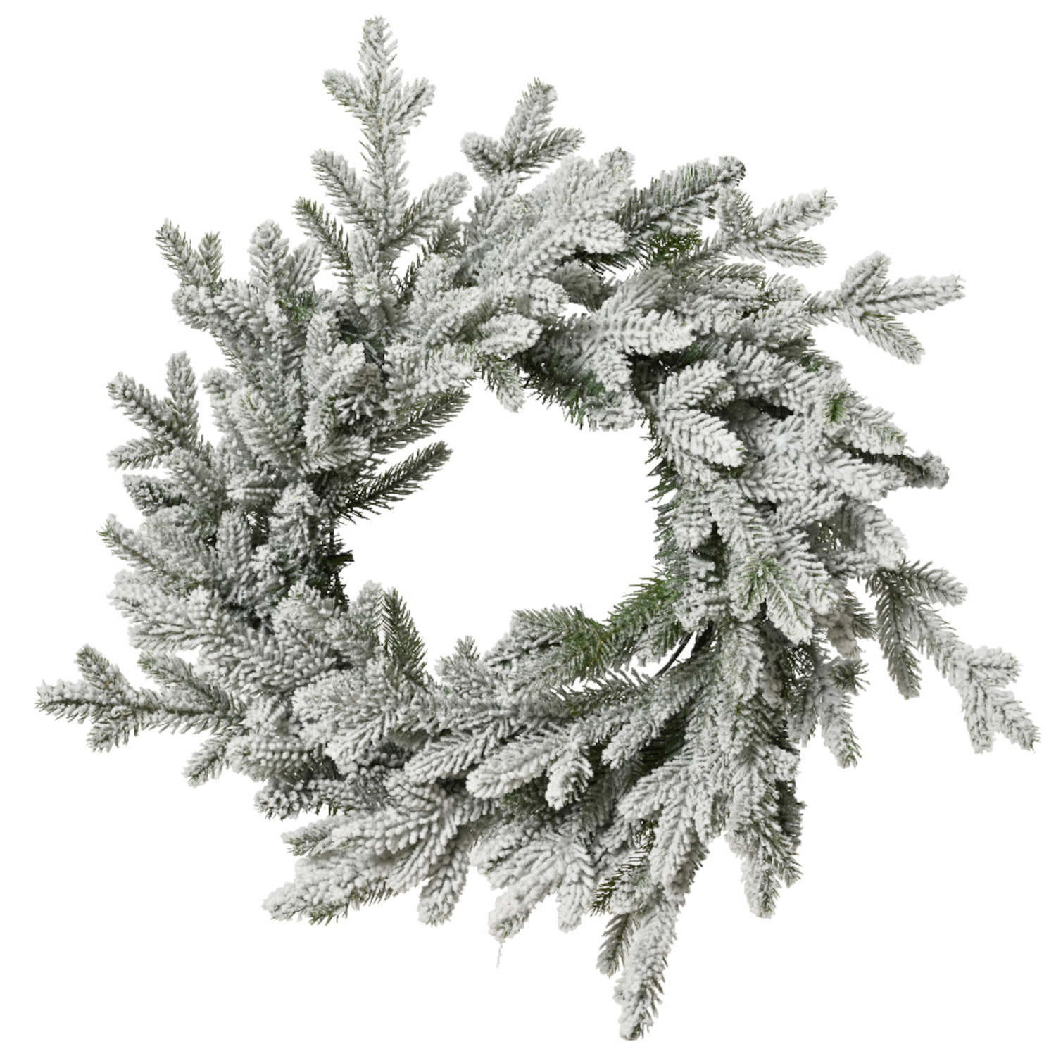 Couronne de sapin Norway givré - Signé Garneau