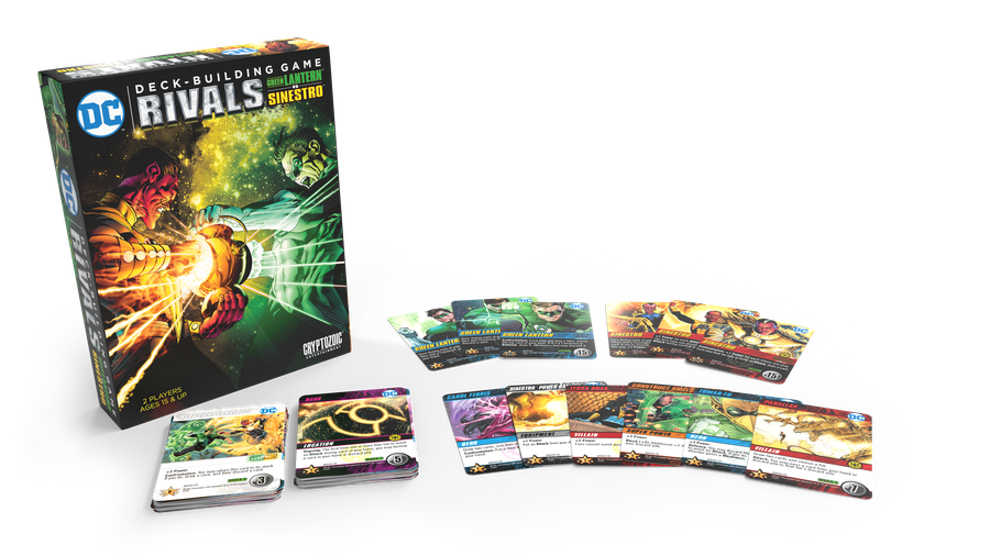 DC Deck-Building Game: Rivals Green Lantern vs Sinestro - Cape Fear Games