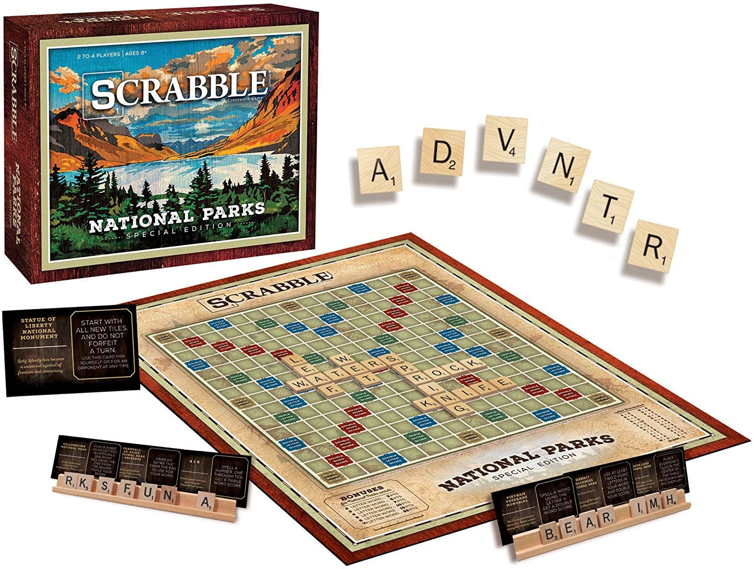 National Parks Scrabble - Cape Fear Games