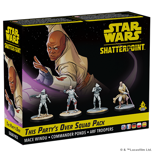 Star Wars: Shatterpoint - This Party's Over - Mace Windu Squad Pack ...
