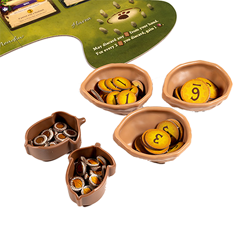 Everdell Deluxe Resource Vessels - Cape Fear Games