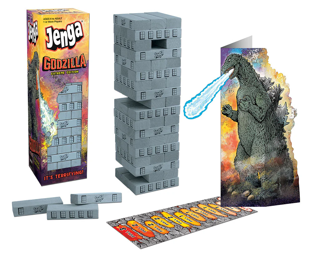 Jenga: Godzilla - Cape Fear Games