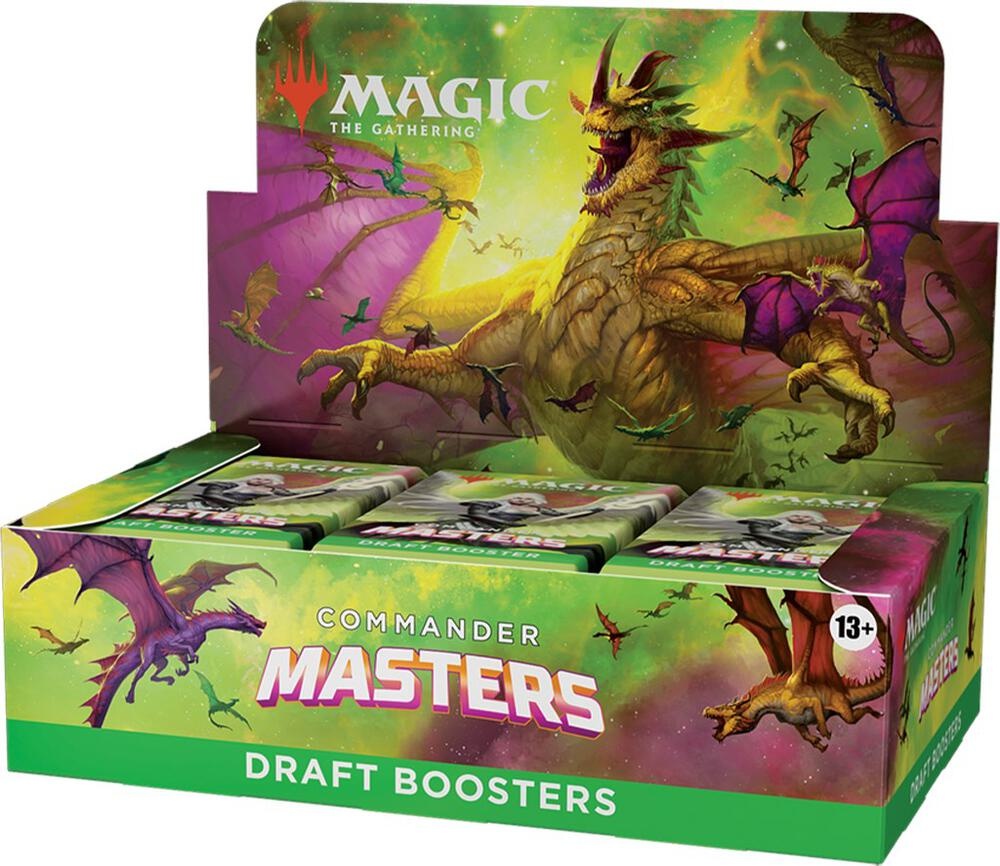 MTG Commander Masters Draft Booster Display [24ct] - Cape Fear Games