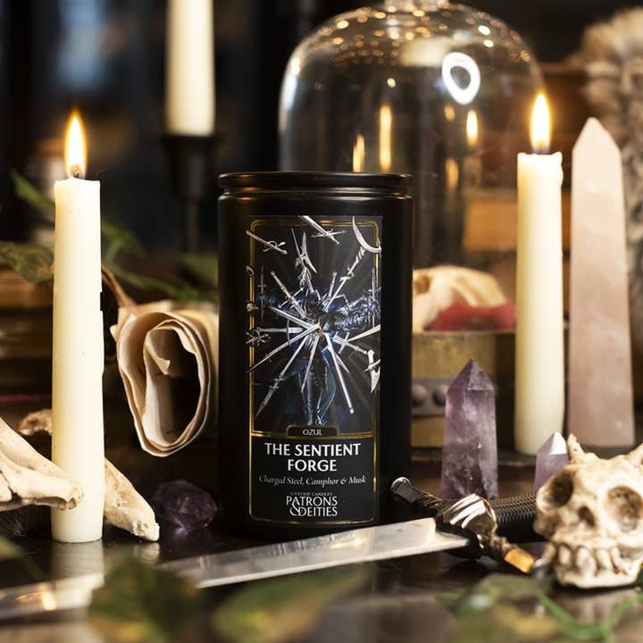 16 oz. Cantrip Candle - Ozul, the Sentient Forge - Cape Fear Games