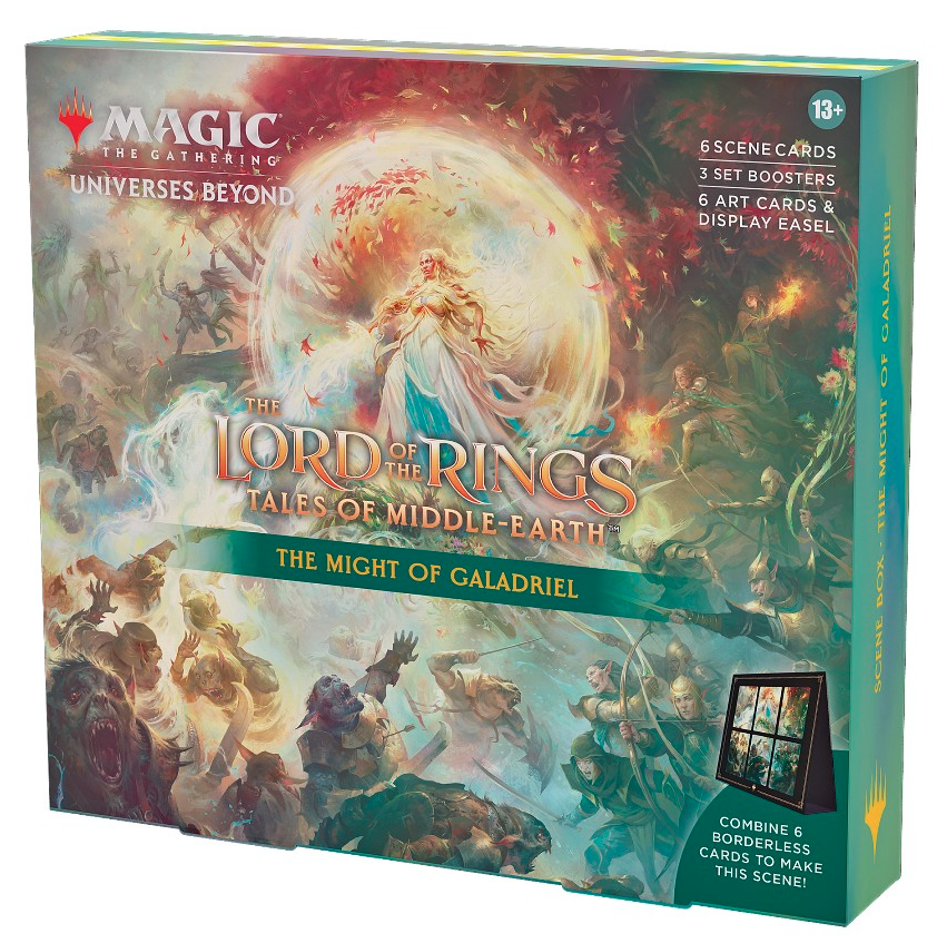MTG The Lord of the Rings Holiday Scene Box - The Might of Galadriel ...