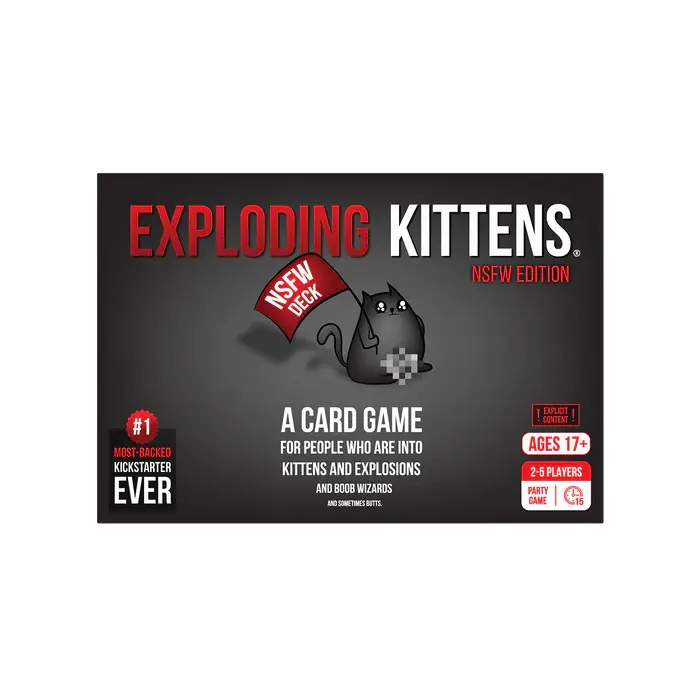 Exploding Kittens NSFW Deck - Cape Fear Games