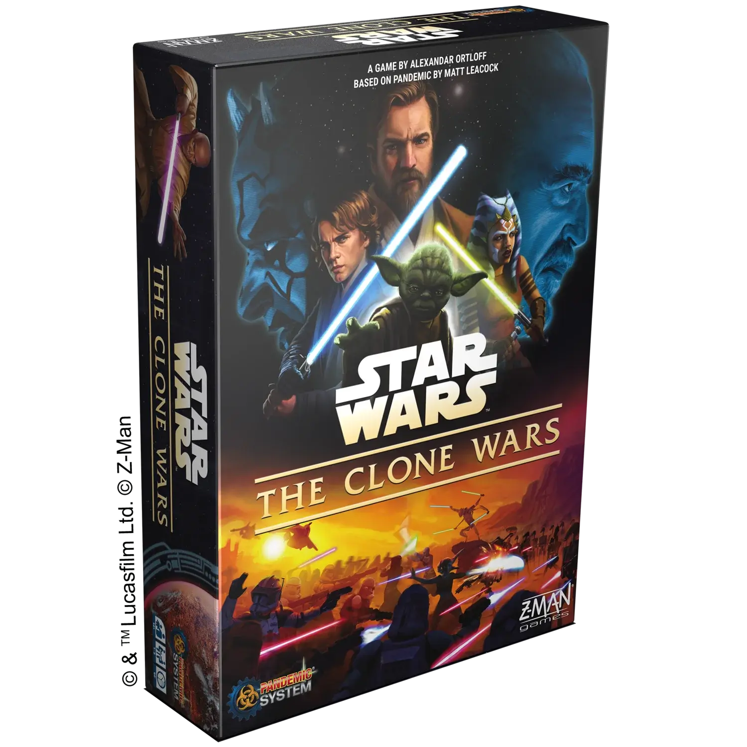 *PRE-ORDER 10/7* Star Wars: The Clone Wars - A Pandemic System Game ...