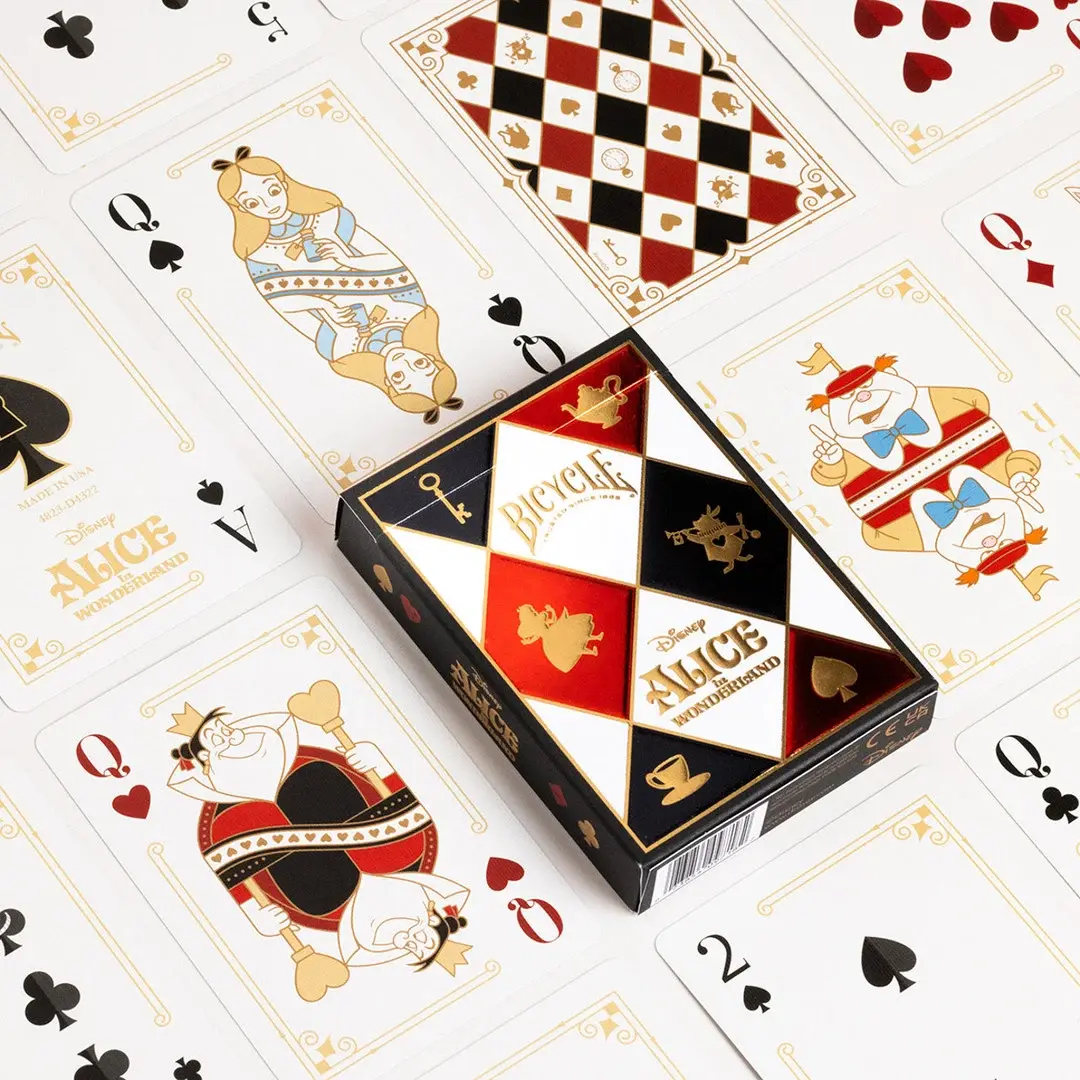 Bicycle Playing Cards - Alice in Wonderland - Cape Fear Games