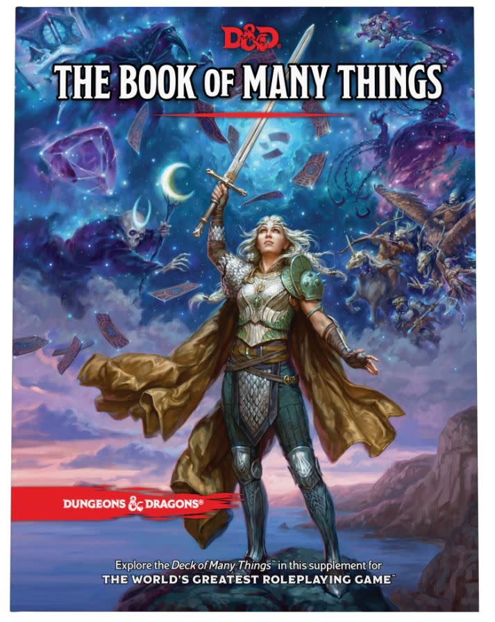D&D The Book of Many Things Hard Cover - Cape Fear Games