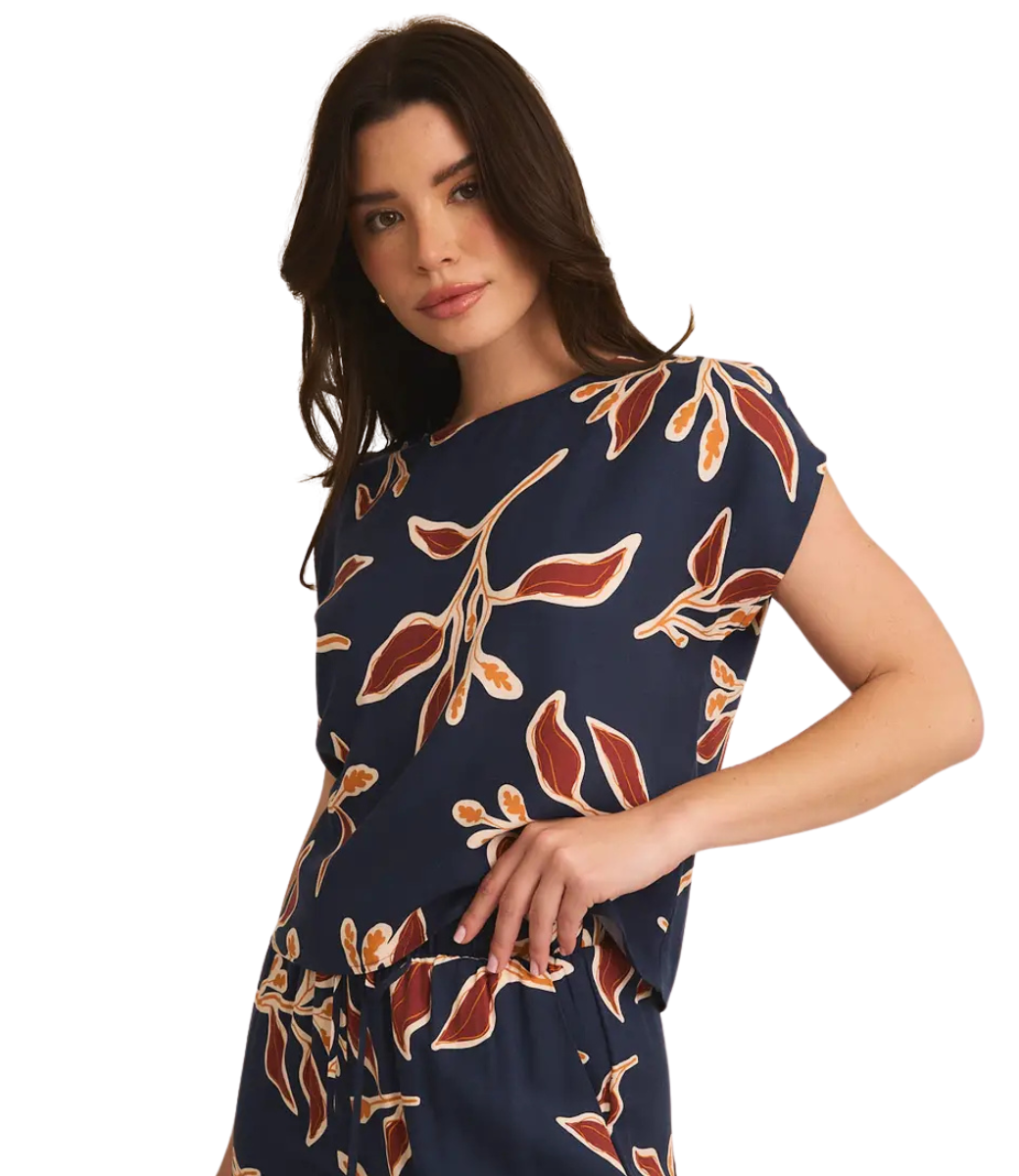 Gilli 'Flower Power' Top - Bellē Up Boutique