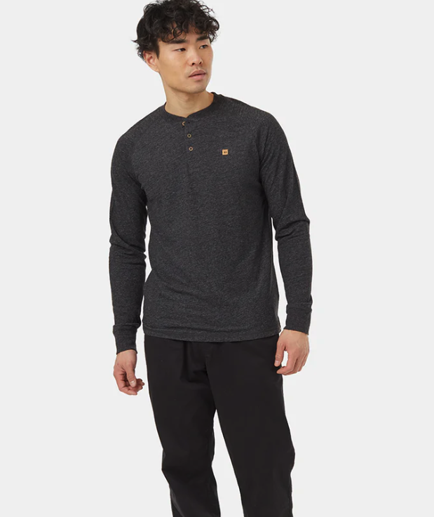 M Hemp Classic Henley Longsleeve - Attridge Ski & Board