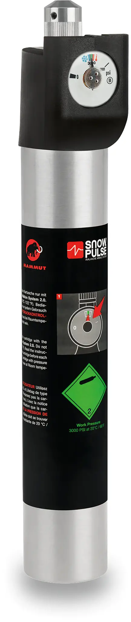 RAS REMOVABLE REFILLABLE EMPTY CYLINDER - Attridge Ski & Board