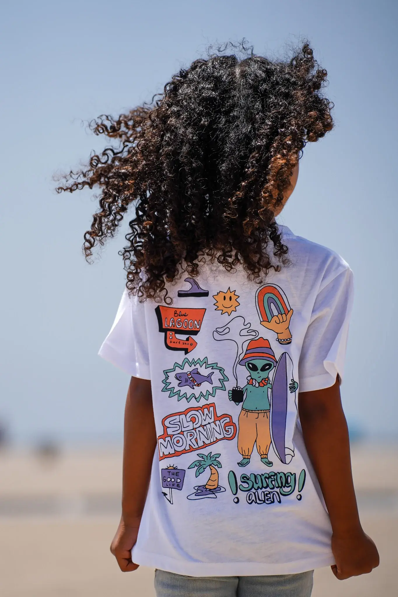 Surfing Alien T-Shirt - Attridge Ski & Board