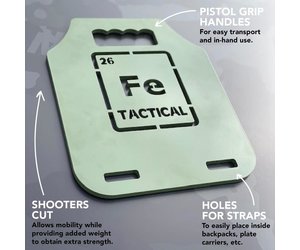 Fe Tactical Training Plates - Cache Tactical Supply