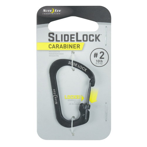Carabiner Slide Lock Steel # 2 - Cache Tactical Supply