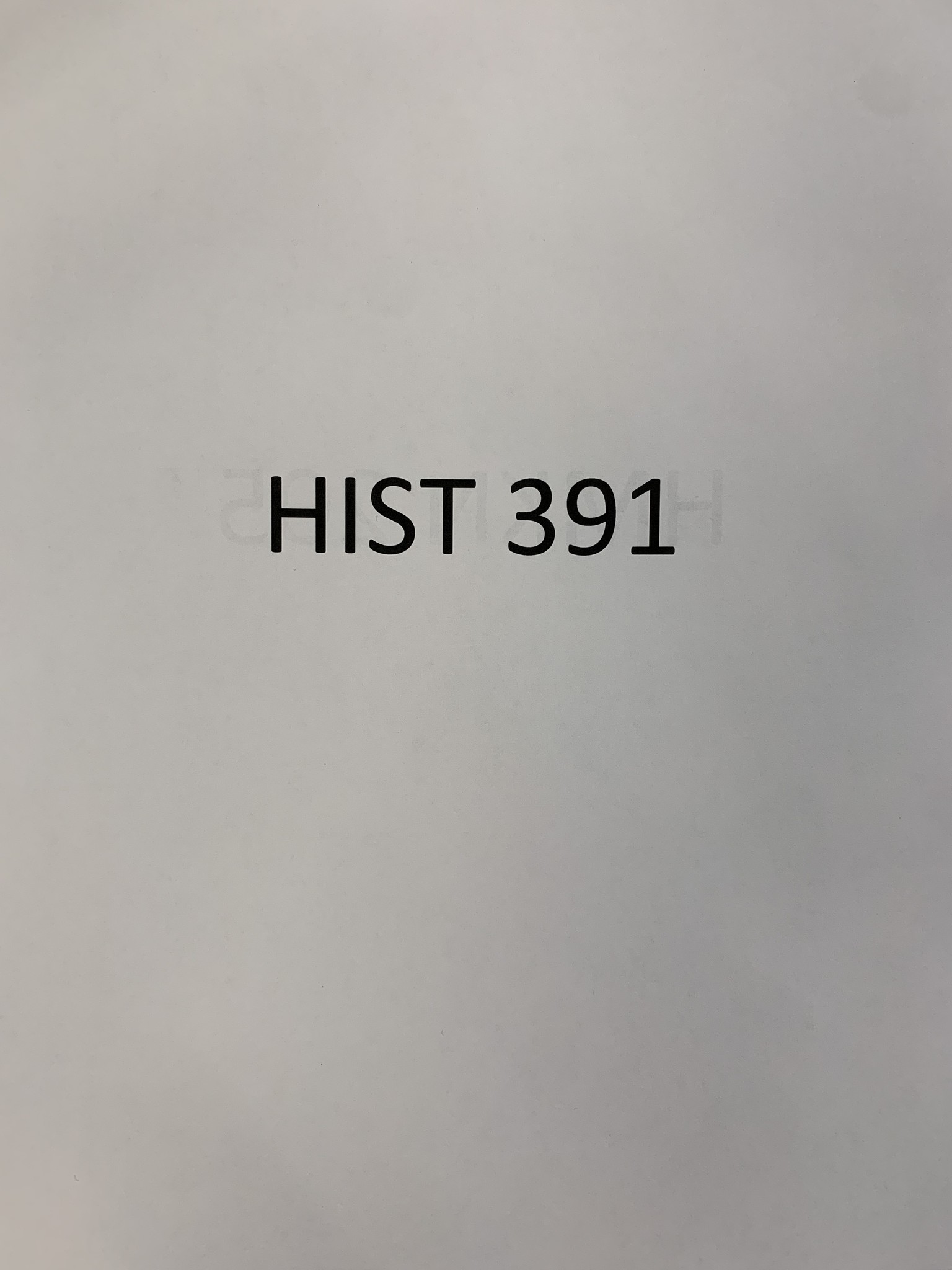 Who is the Historian? - St. Mary's University