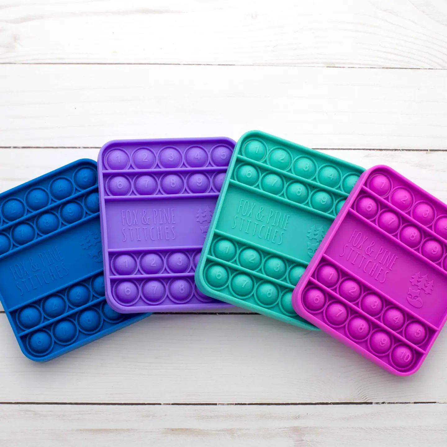 Colourful Row Counters - Art of Yarn