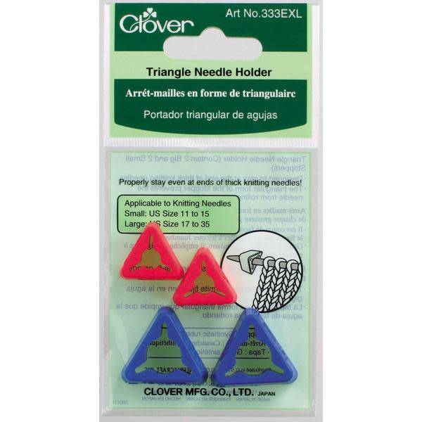 Clover Clover Jumbo Triangle Needle Holder (333exl) - Art of Yarn