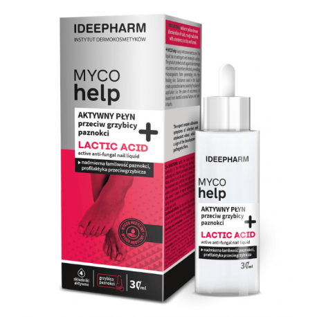 Myco Help Active Liquid Against Nail Fungus 30ml - www.mypewex.com