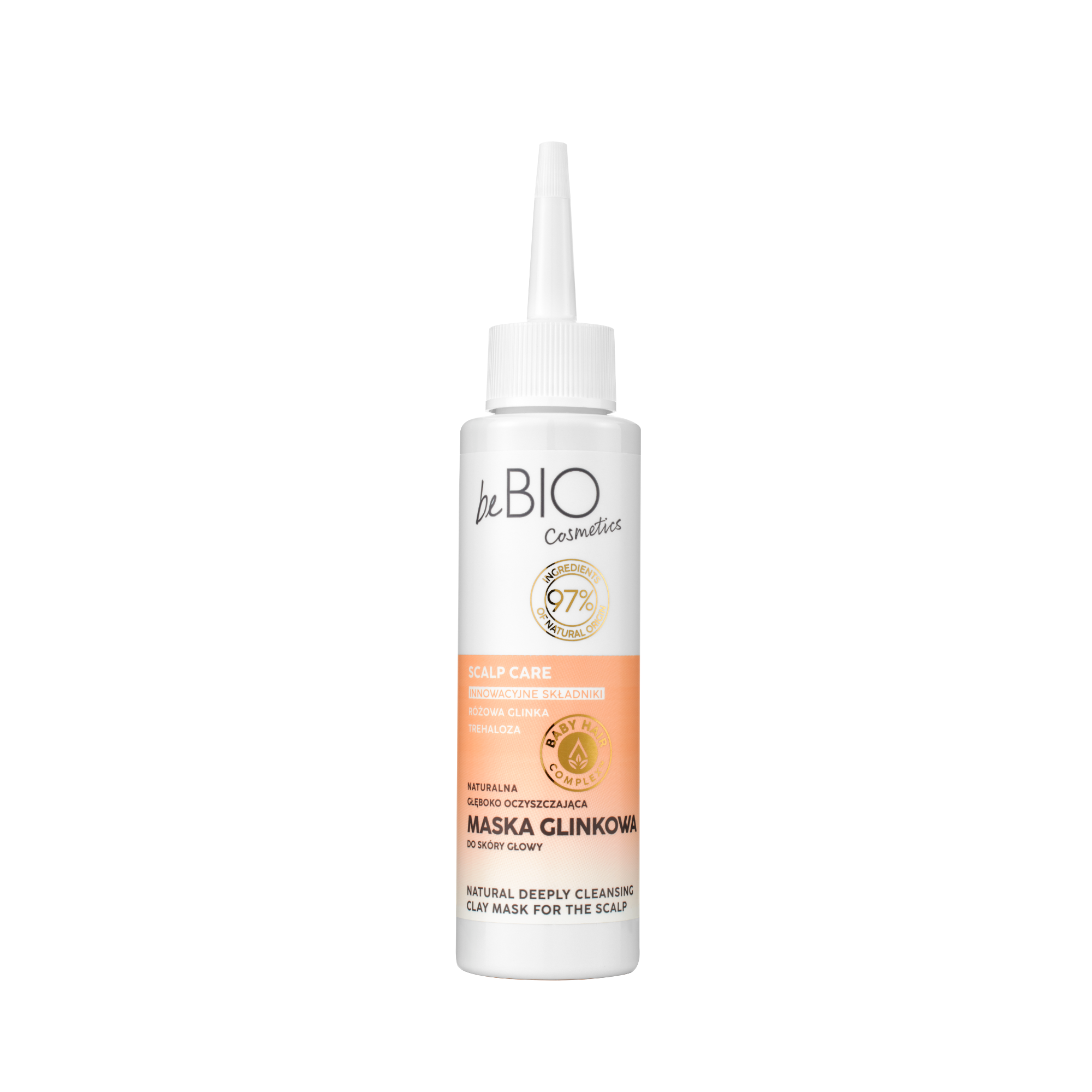 Be BIO Natural Clay Mask Scalp Care 100ml - www.mypewex.com