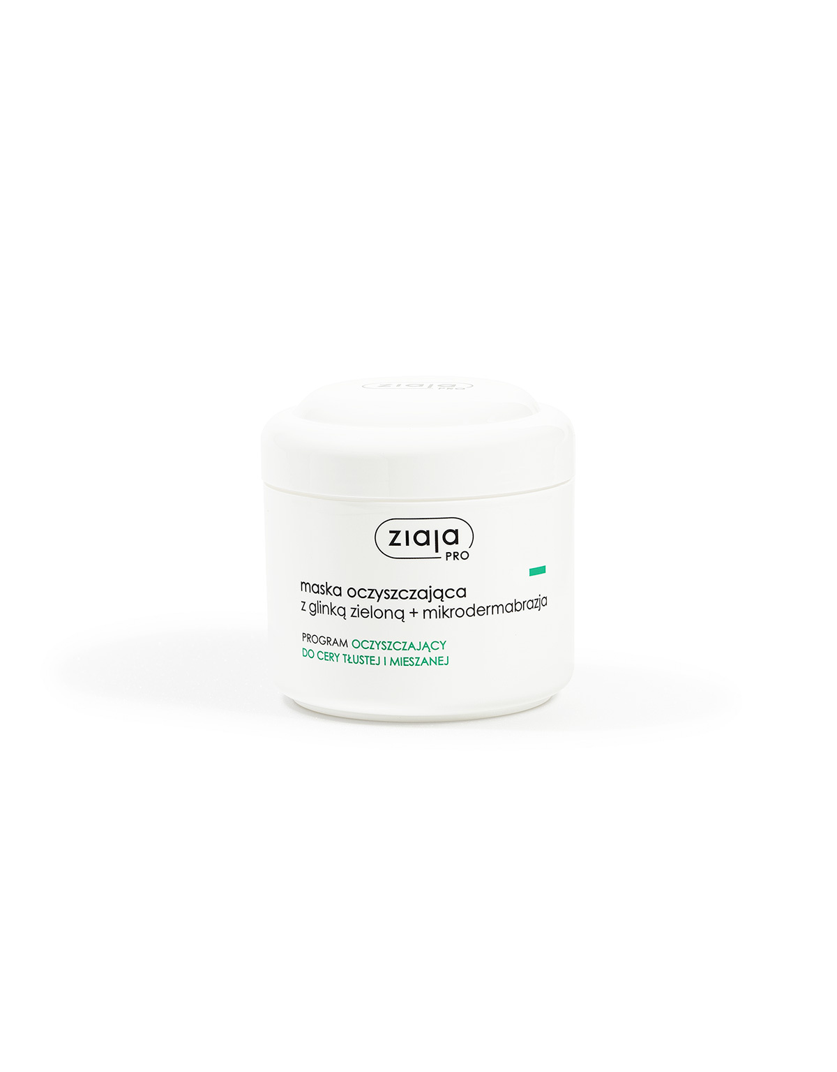 ZIAJA PRO Cleansing Mask With Green Clay + Microdermabrasion 250ml ...