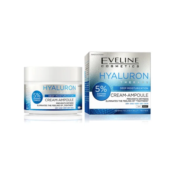 EVELINE EVELINE - Krem - Ampulka Hialuron Dzien/Noc 50 ml - www.mypewex.com