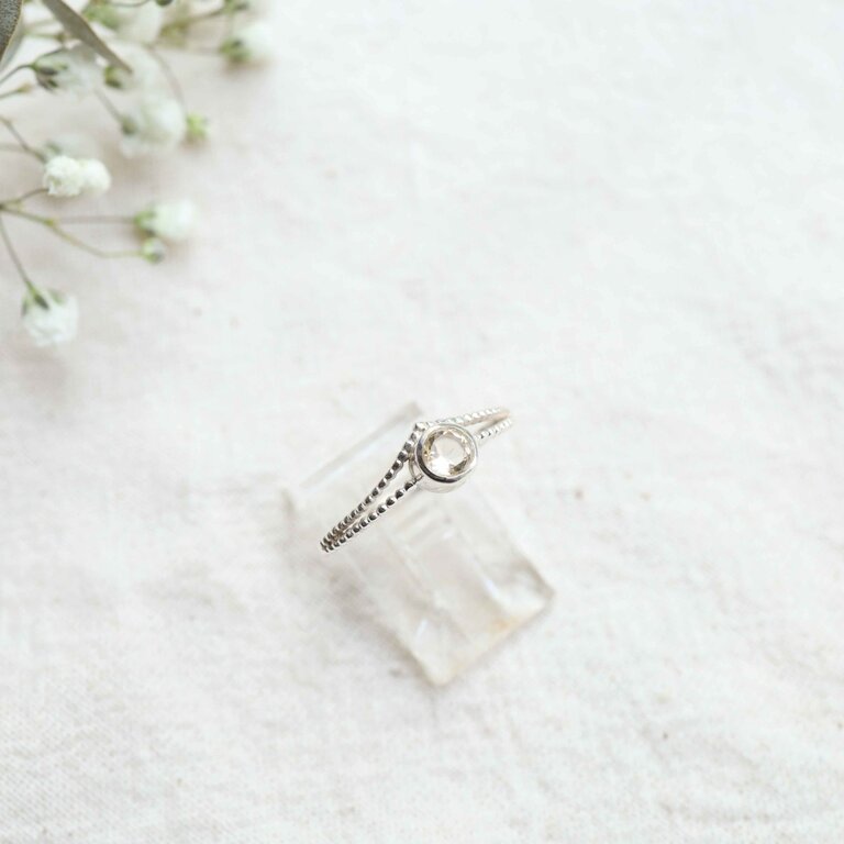 Bague Citrine - Ariel - Pierres D'Ailleurs