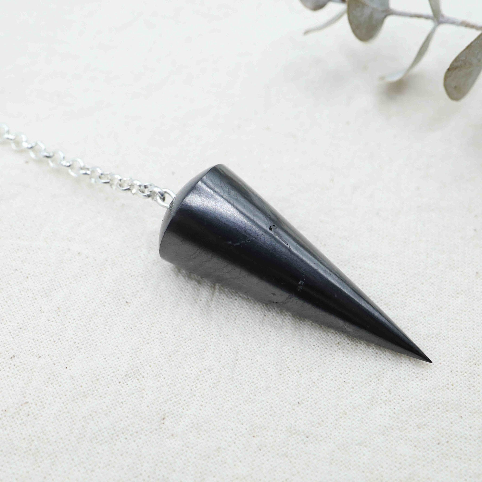 Pendulum - Shungite Point - Pierres D'ailleurs