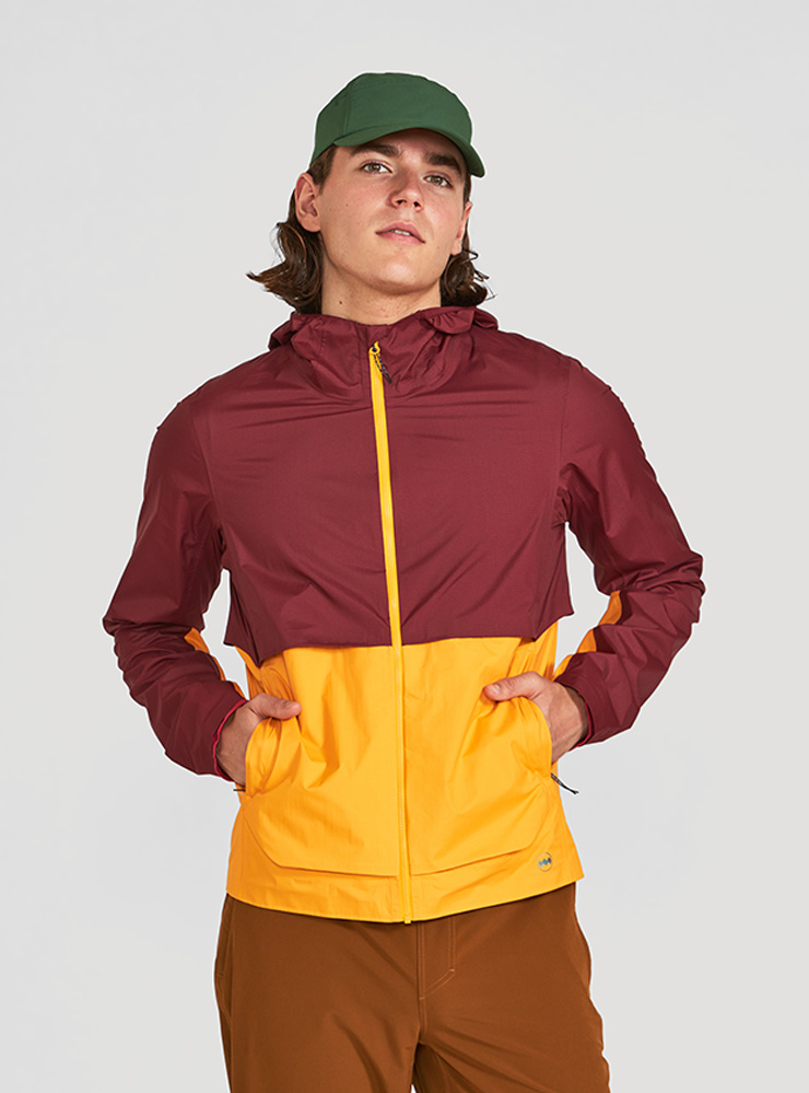 Mens Rainrunner Pack Jacket - RUNdetroit