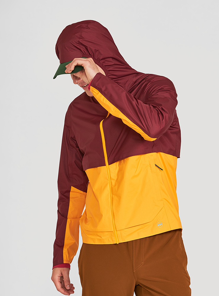 Mens Rainrunner Pack Jacket - RUNdetroit