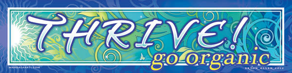 Bumper Sticker Thrive - Soul Star Metaphysics