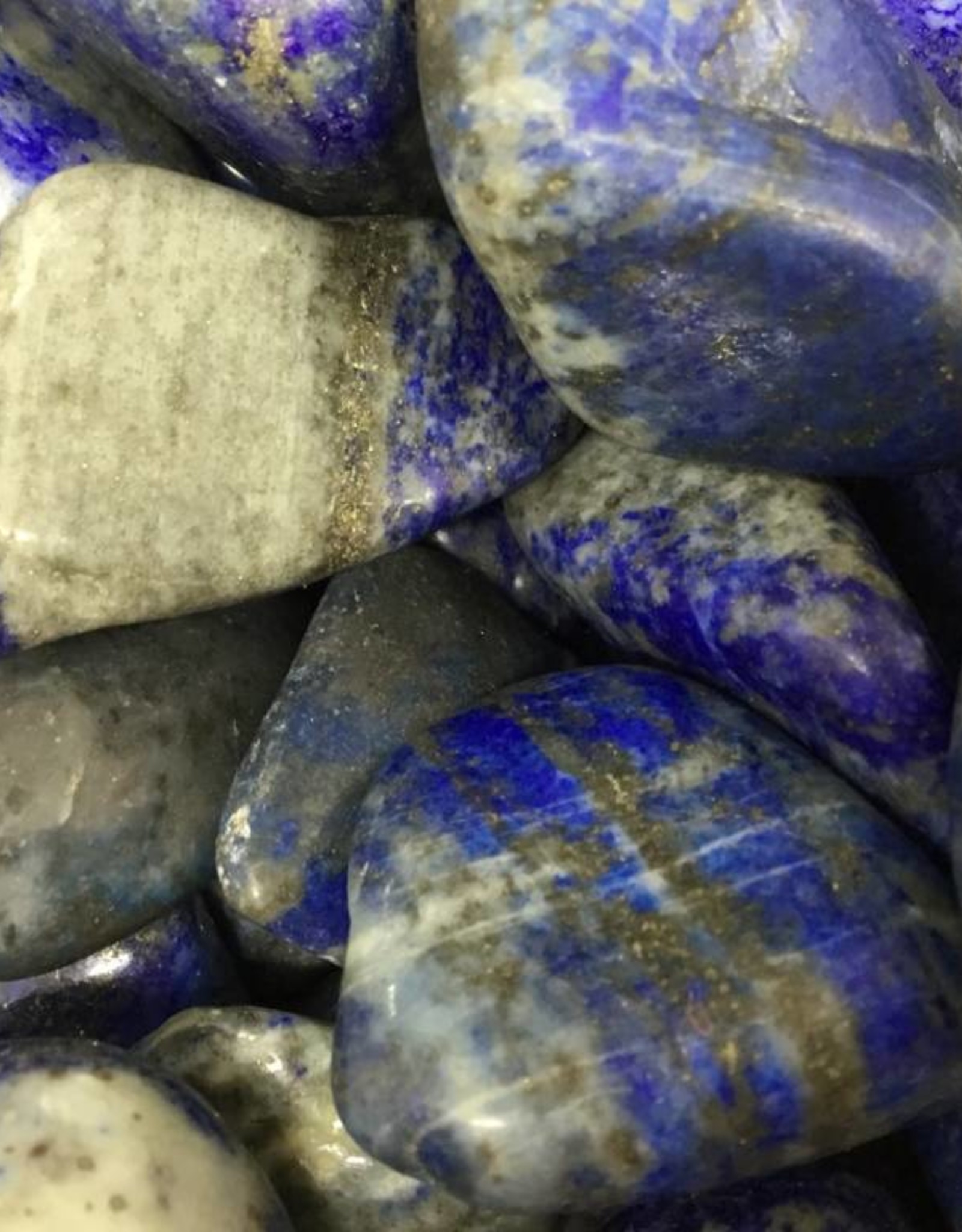 Lapis Lazuli larger tumbled stone - SoulStar Metaphysics