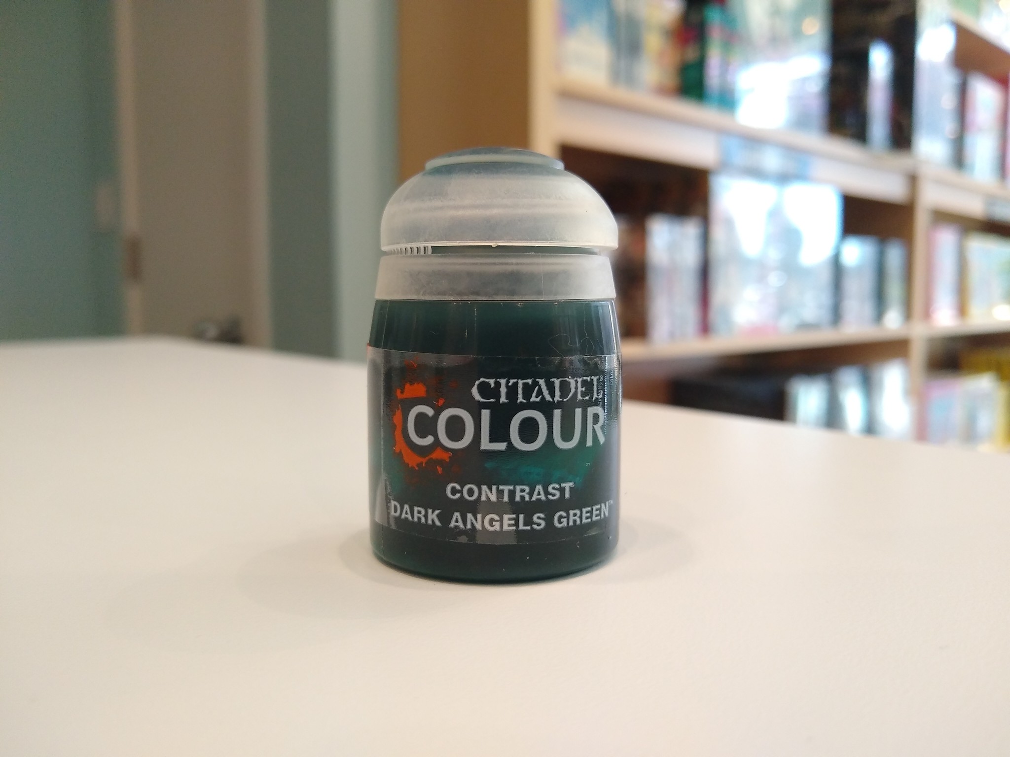 Games Workshop Citadel Colour Paint: Dark Angels Green (Contrast 18ml ...