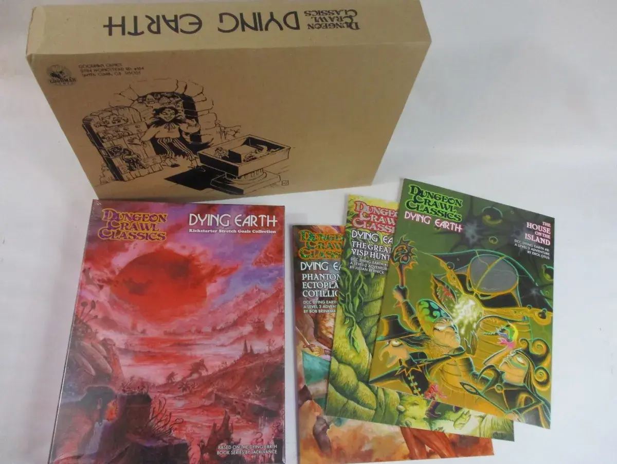 Dungeon Crawl Classics: Dying Earth - Kickstarter Bundle - Fair Game