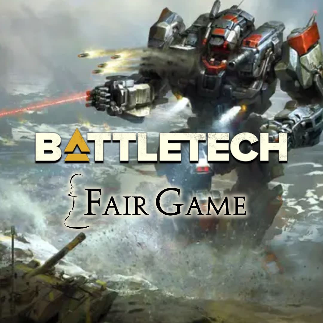 Admission: Battletech Grinder and Learn-to-Play - 2/22, LaGrange (12pm) - Fair Game