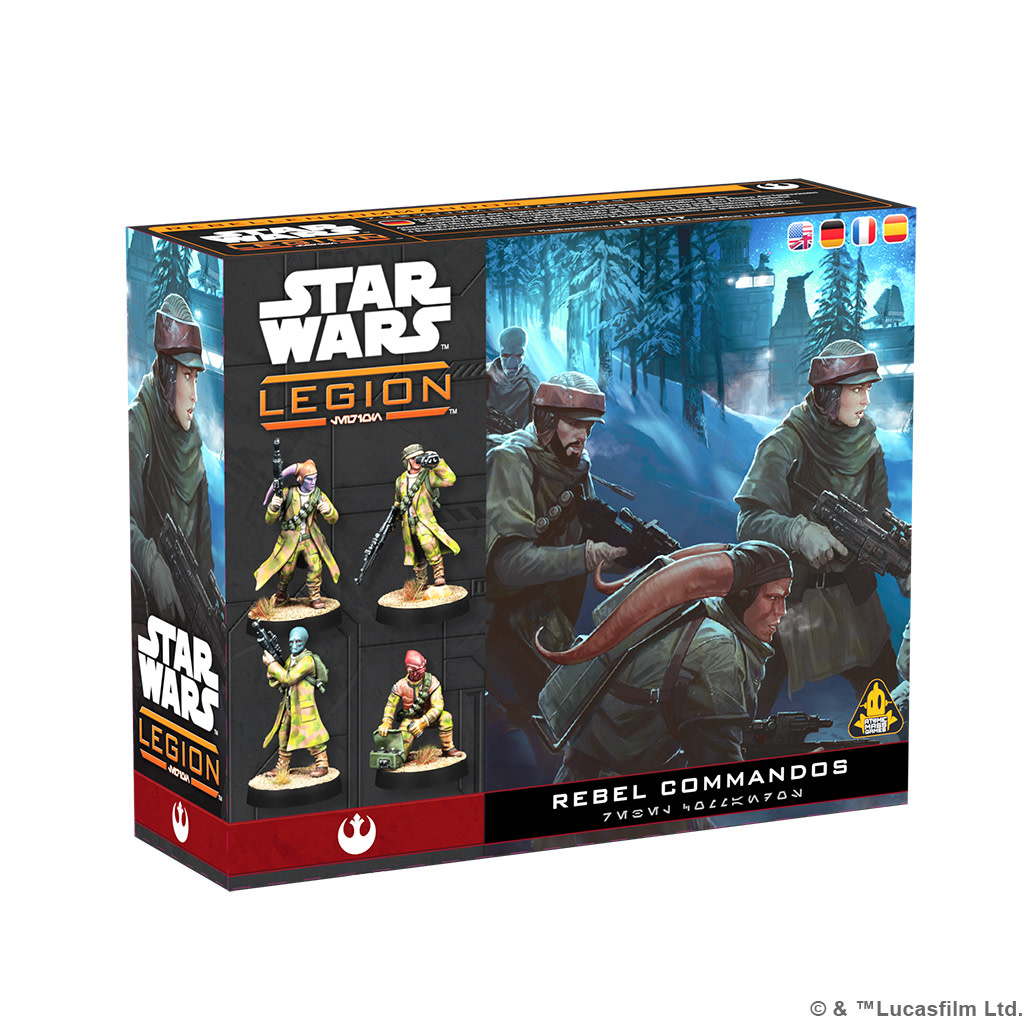 Atomic Mass Games Star Wars Legion: Rebels - Rebel Commandos Unit ...