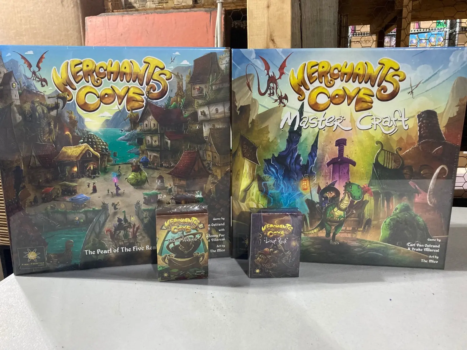 Final Frontier Games Merchants Cove: Base Game + Master Craft ...