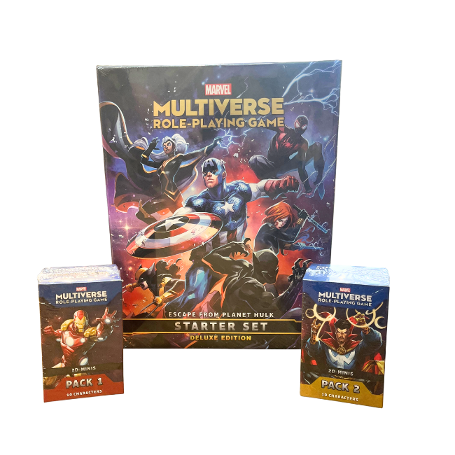 Marvel Multiverse RPG: Escape From Planet Hulk - Deluxe Starter Kit ...