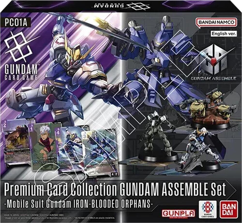 Gundam Trading Card Game: Gundam Assemble Premium Collection Set - Iron ...