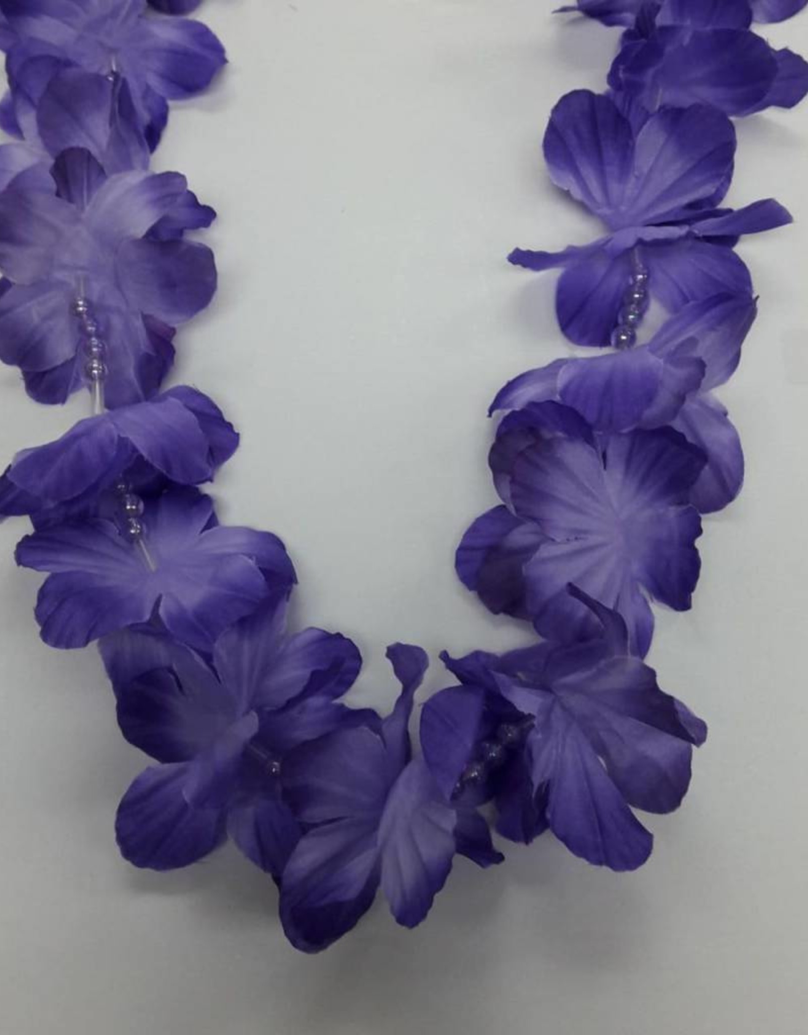 Luau Flower Lei - Assorted Two Colour with Beads - Samaroo's Limited