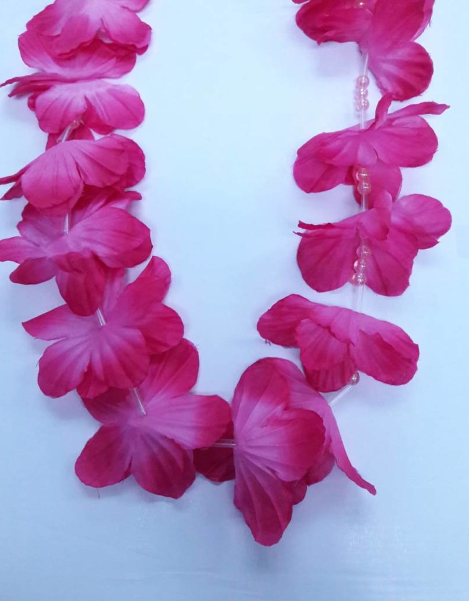 Luau Flower Lei - Assorted Two Colour with Beads - Samaroo's Limited