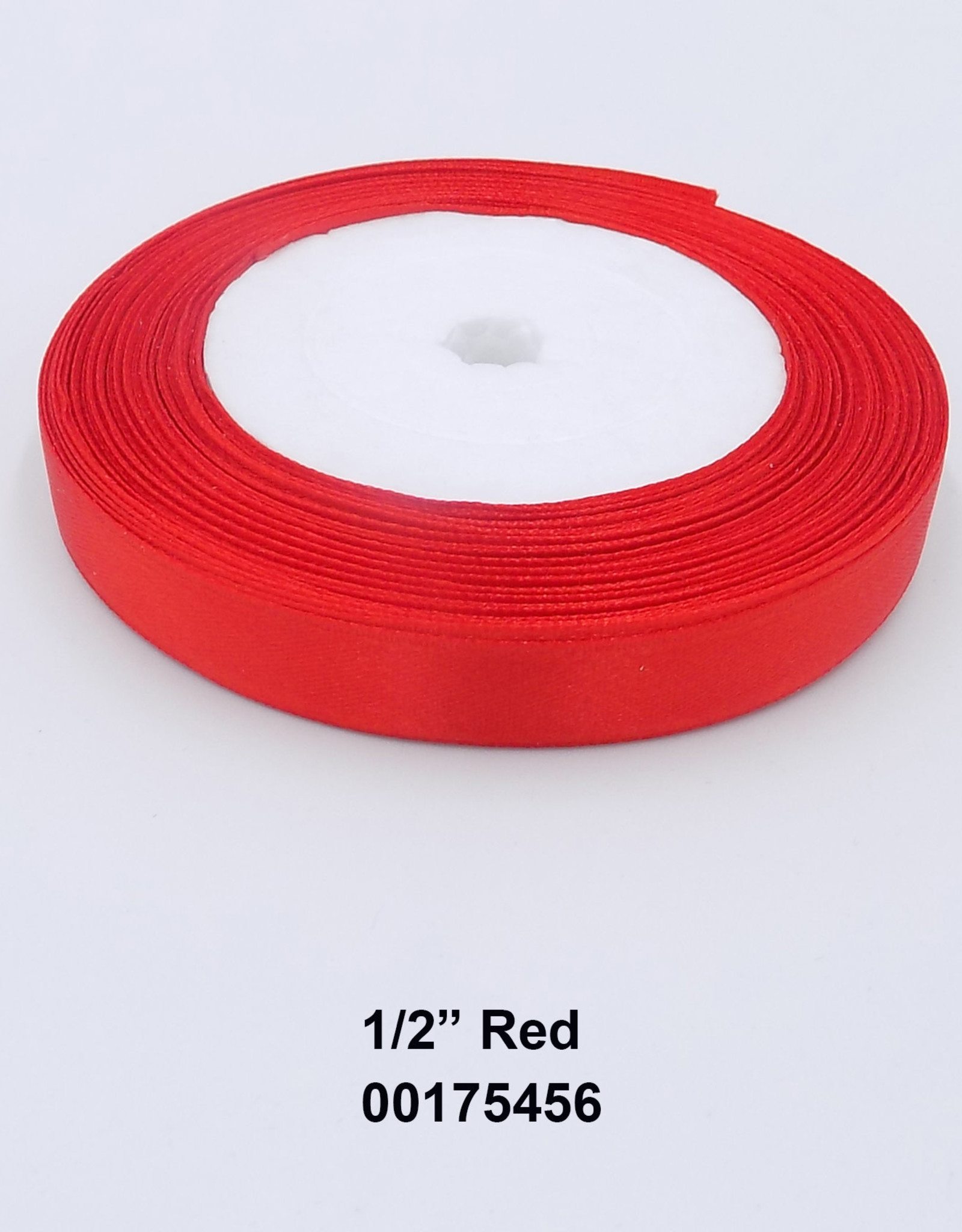 Satin Ribbon 1/2 Inch Roll 25yds - Samaroo's Limited