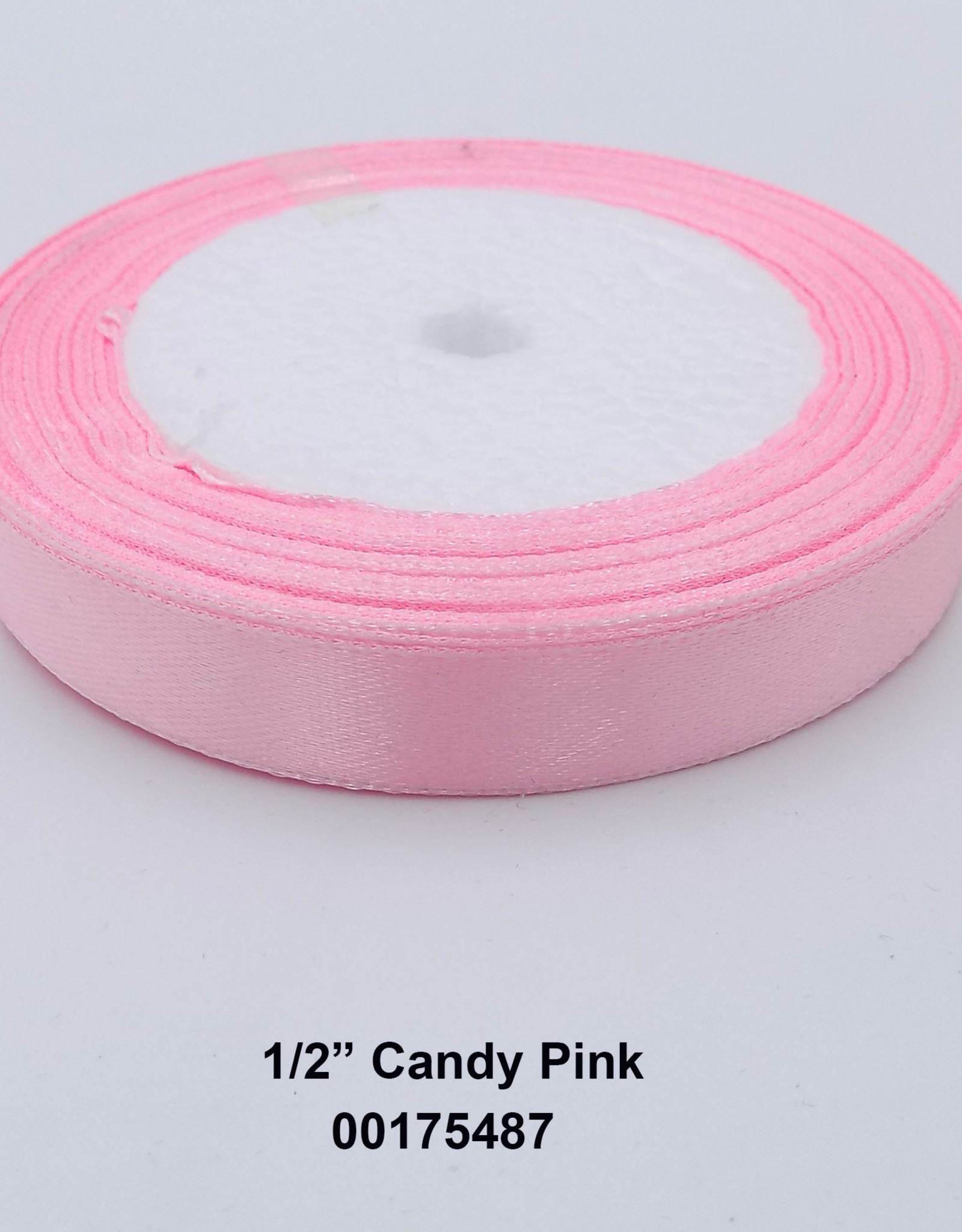 Satin Ribbon 1/2 Inch Roll 25yds - Samaroo's Limited