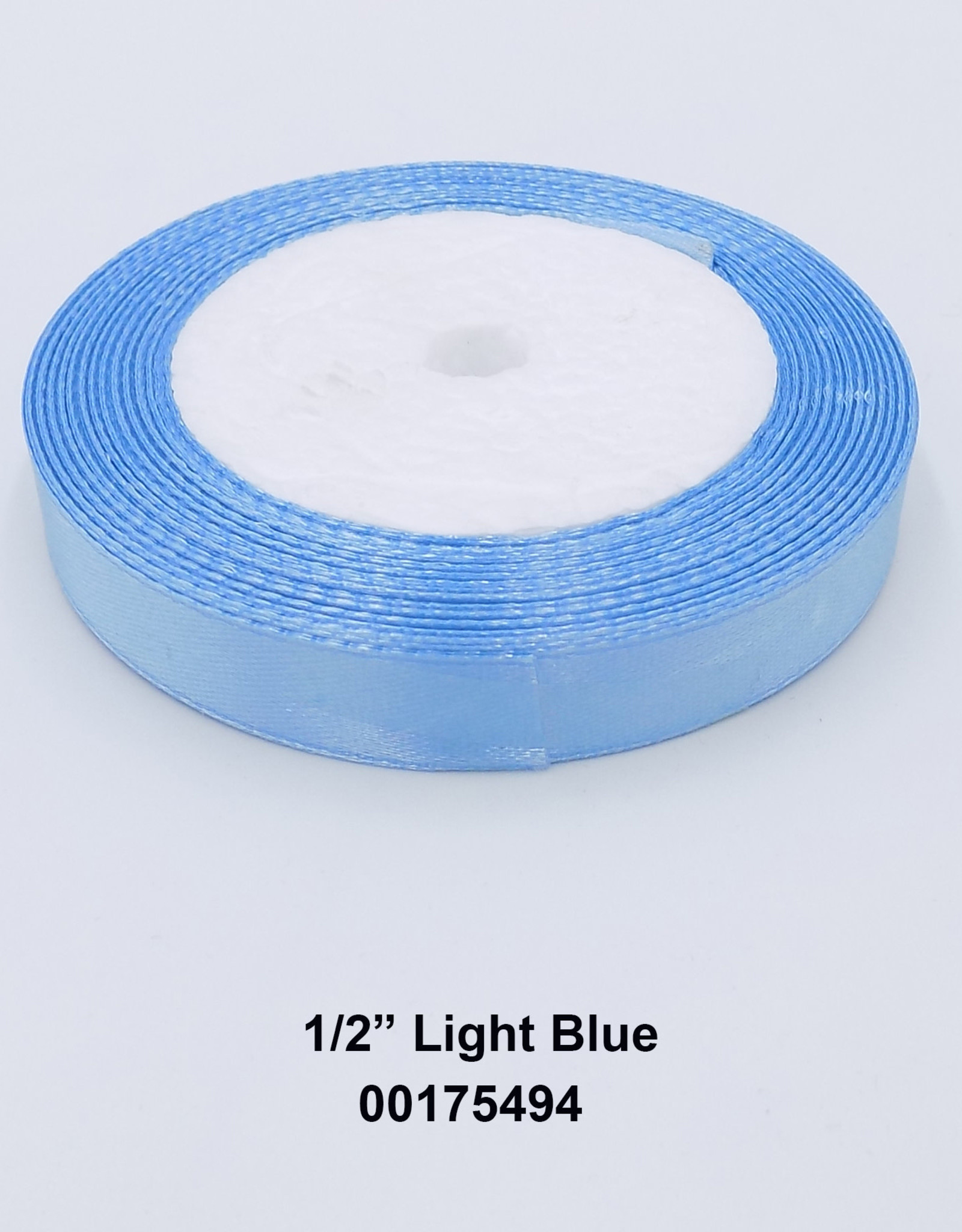 Satin Ribbon 1/2 Inch Roll 25yds - Samaroo's Limited