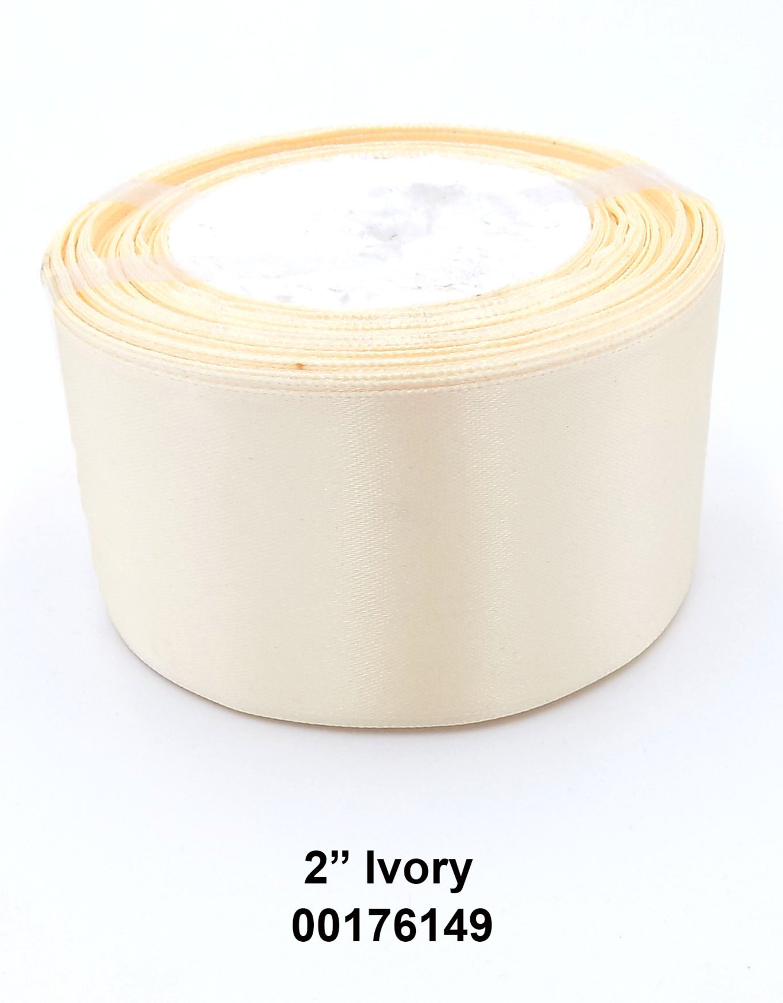 Satin Ribbon 2 Inches 25yds - Samaroo's Limited