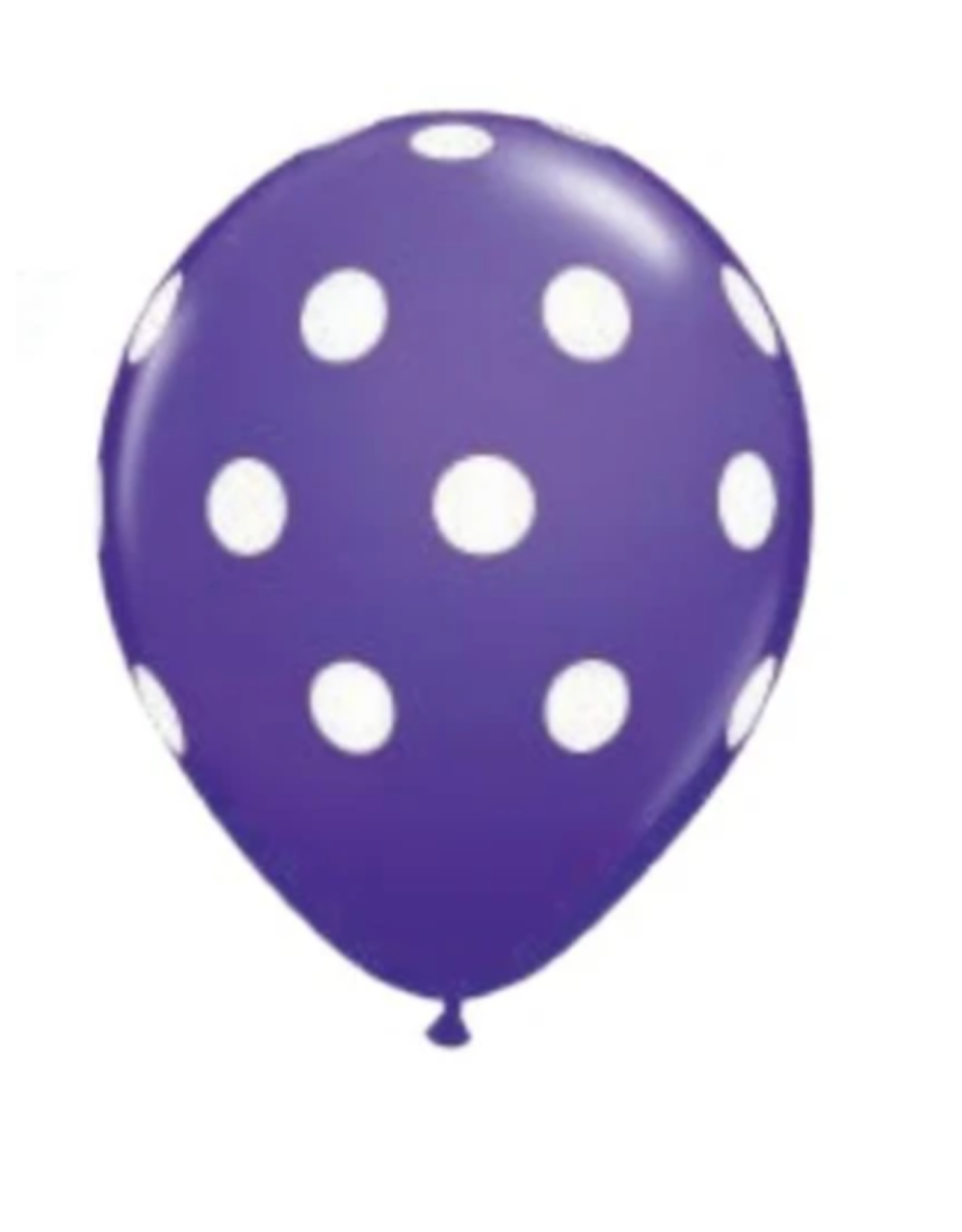 Polka Dots 12 inches Party Balloons (8 pieces) - Samaroo's Limited